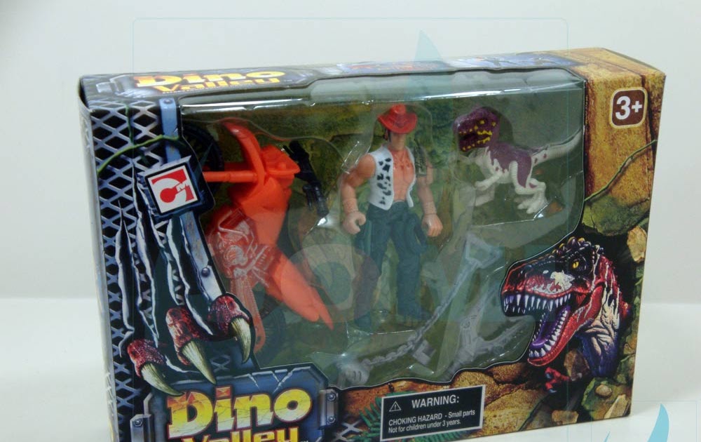 JoMi toys: Dino Valley 3 Wildboar Max with baby T-Rex