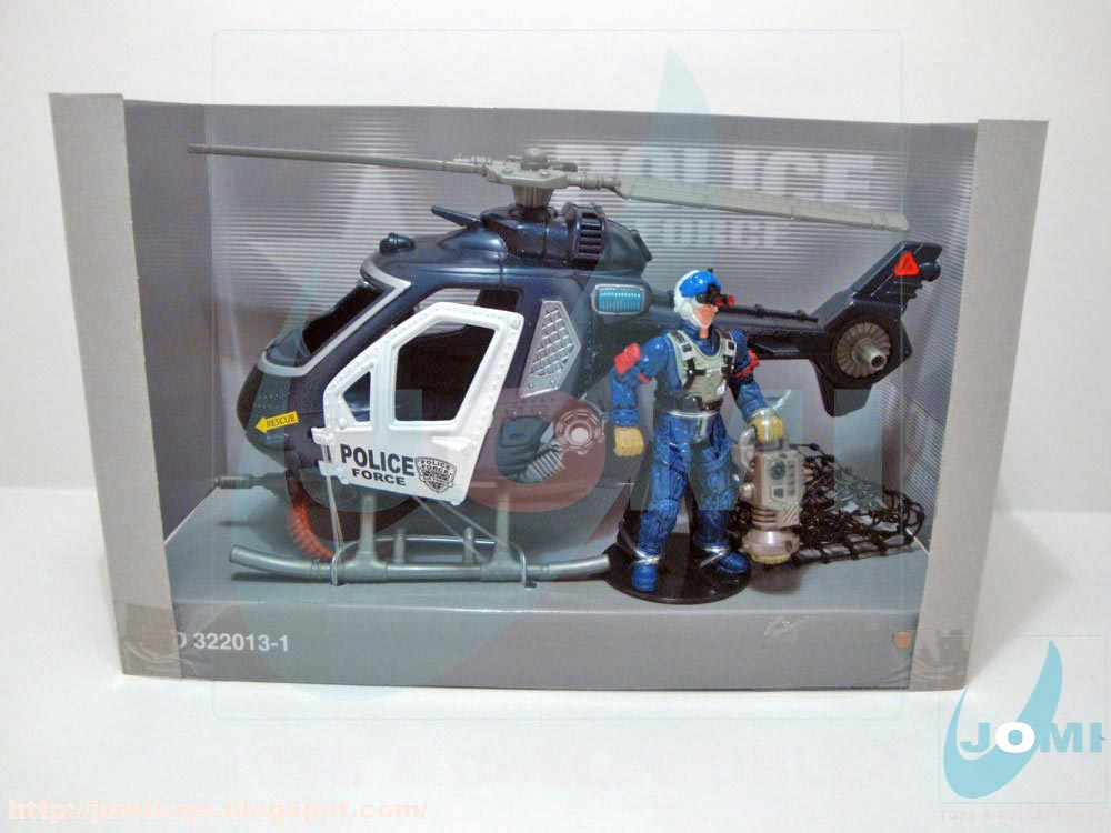 JoMi toys: Police Force Patrol Vehicle Playset - Chaser
