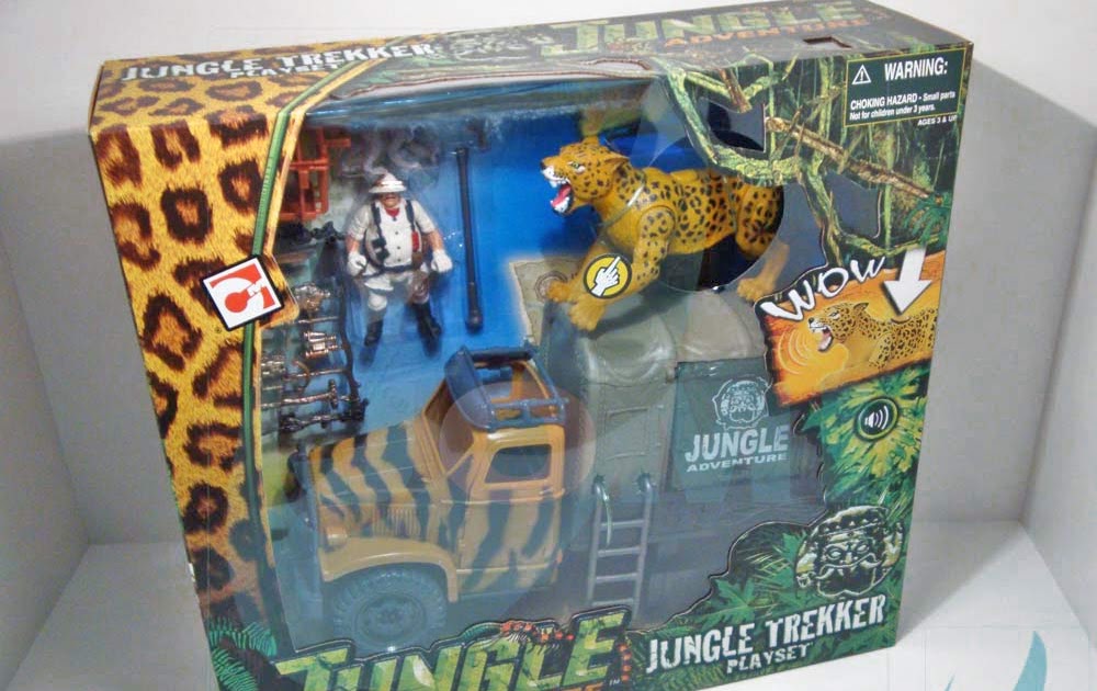 JoMi toys: Jungle Adventure Jungle Trekker Playset - UPDATED!