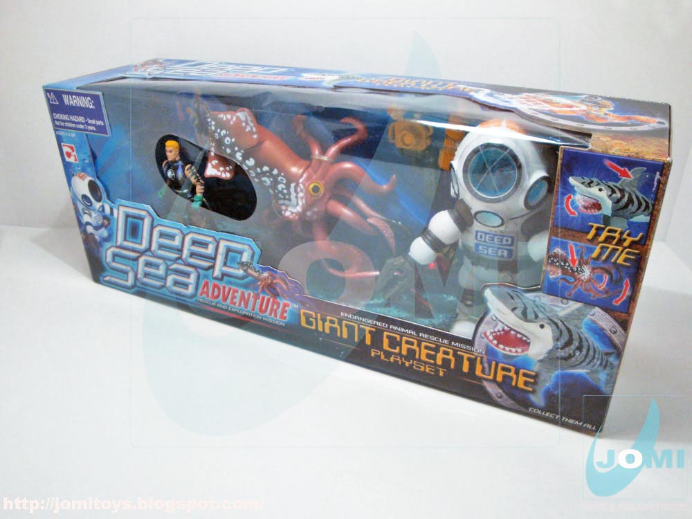 JoMi toys: Deep Sea Adventure Giant Creature Playset - Squid