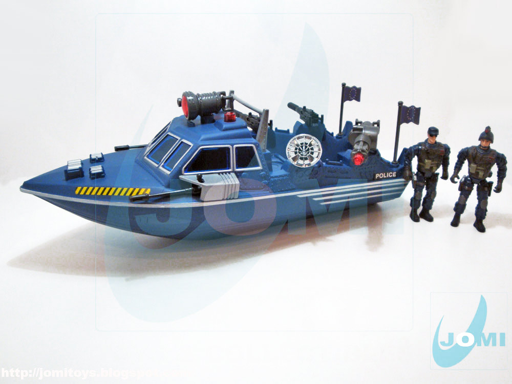 JoMi toys: Auchan´s Police Force S.W.A.T. boat - Update!