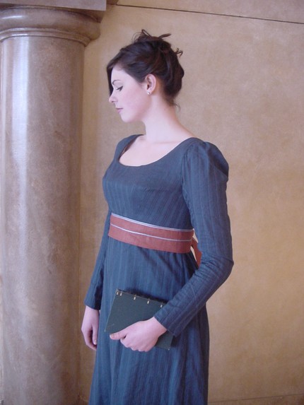 Jane Austen Today: Jane Austen Style Gown Reminiscent of Becoming Jane