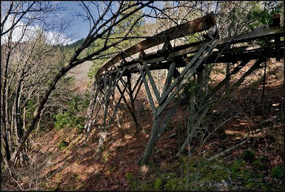 The Broughton Lumber Flume