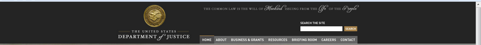 Maggie's Notebook: DOJ New Website Banner: Janet Reno Eric Holder Both ...
