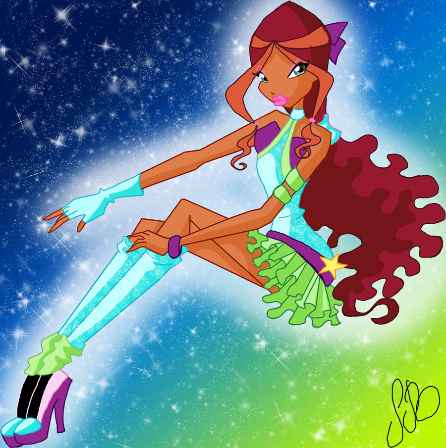 Fanarts Winx e Witch: Layla
