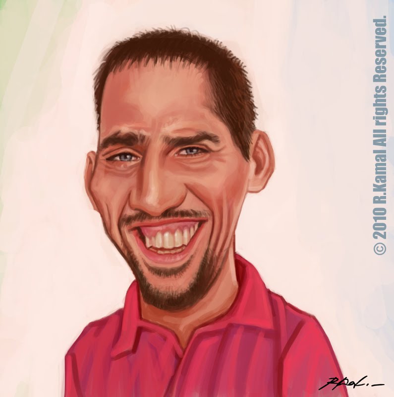 R Kamal Art: Franck Ribéry