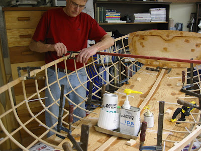 Mostly About Boats : The "BLACK FLY" Dinghy 1: from Plans to Frami