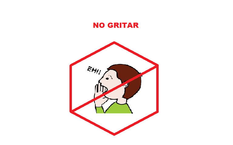 NO al maltrato animal: NO gritar