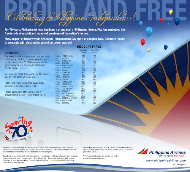 add the ad man out: Philippine Airlines promo ads