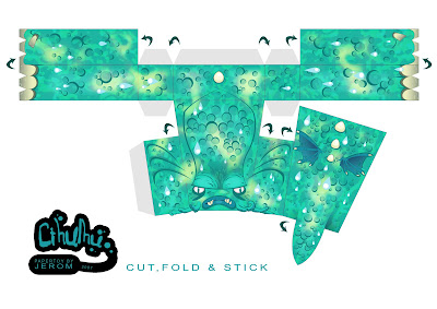 Grim Reviews: More H.P. Lovecraft Papercraft