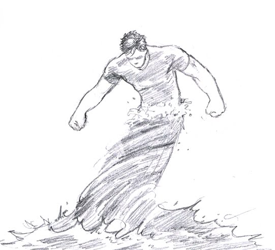 Davinder's Sketchblog: 185 - Hydro Man