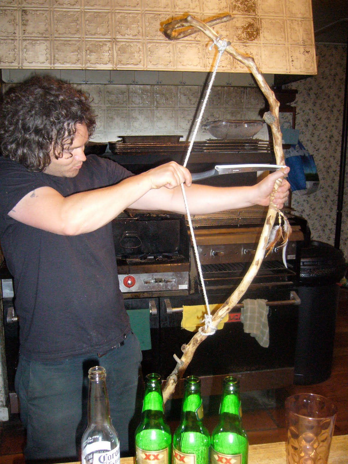 2 Dirty Kids and a Dog: Hiking and Redneck Archery