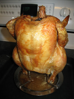 Season to Taste: RECIPE: Vertical Roasted Chicken