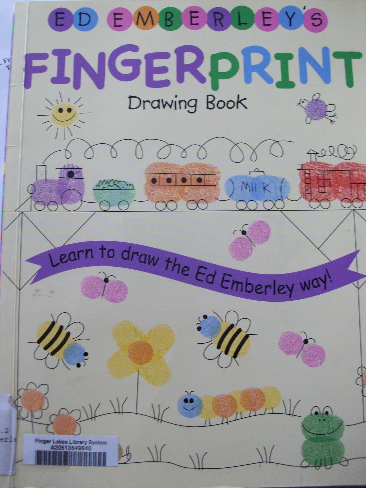 the blog of Illustrator Erin Sherman: Art Camp for Kids 3 (fingerprint art)