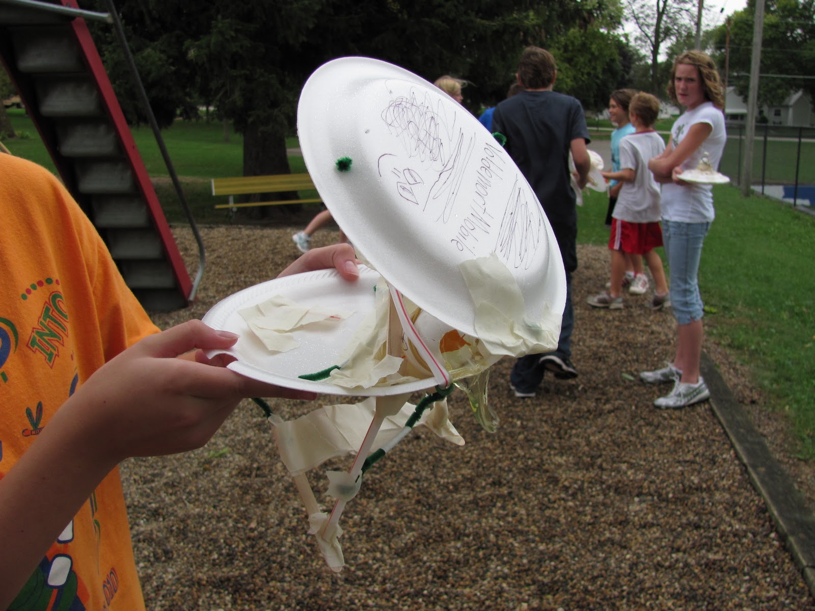 Middle School Eagle: 1st Annual Egg Drop Contest