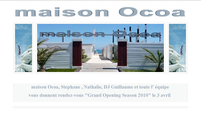 saint-tropez: Maison Ocoa Grand Opening Season 2010 Plage de Pampelonne ...