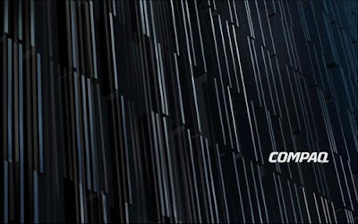i started this blog: Compaq Black Wallpaper