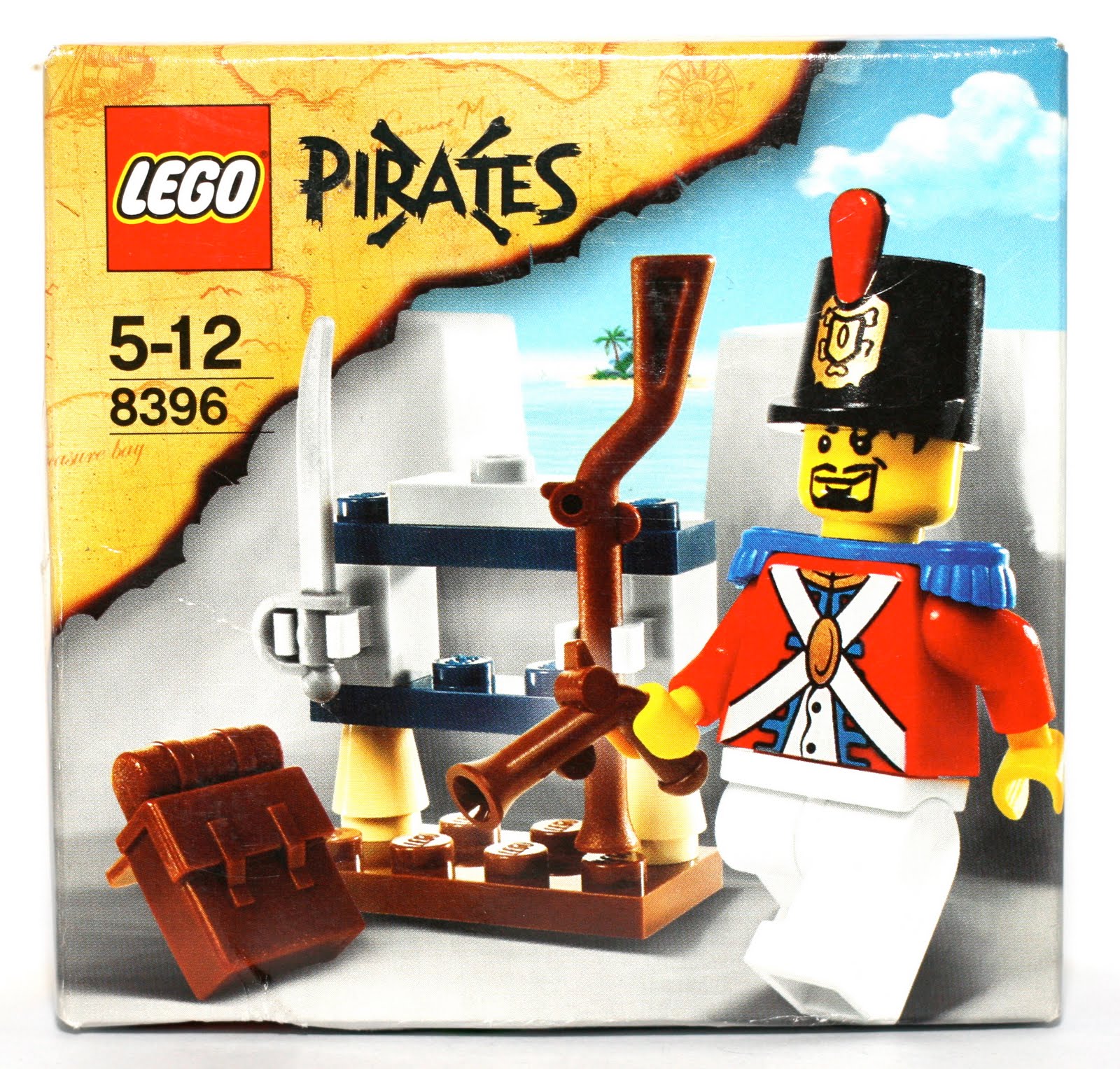 Maniac des LEGO: Review LEGO Pirates : Set 8396 - Le soldat