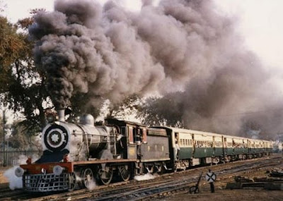 Malakwal City: Steam Engine At Full Power