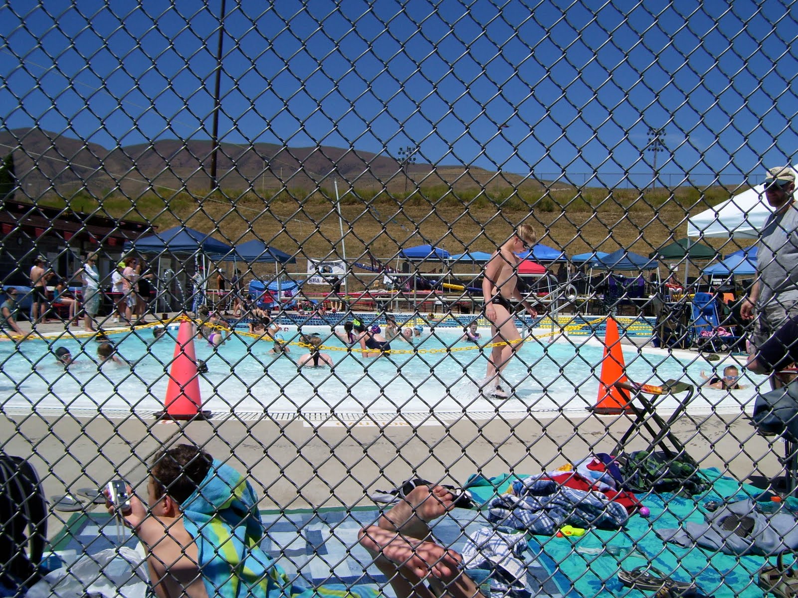 Pass the Ketchup, Please: Swim Meet Madness