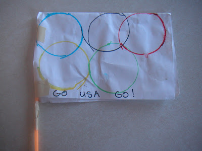 Preschool - What fun we have!: Olympic Flags