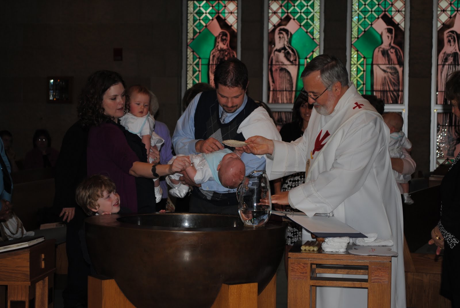 All My Sons: Baptism Day! BECKHAM
