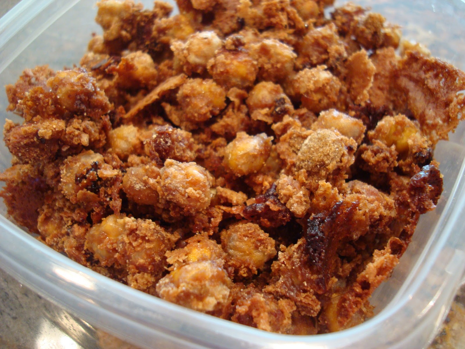 Cinnamon Sugar Peanut Buttery Chickpea "Peanuts" with Peanut Flour ...