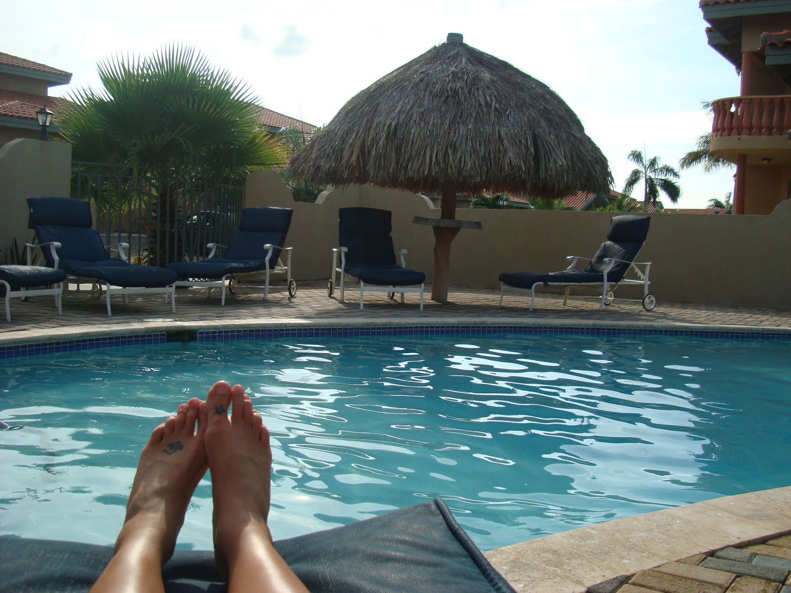 Pool Afternoon Pictures, Tropical Fruit - Averie Cooks