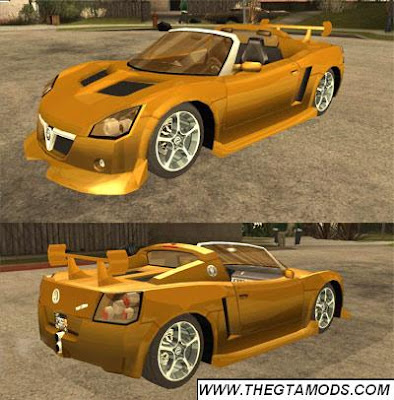 Mods para gta sa: Opel Speedster Tuning