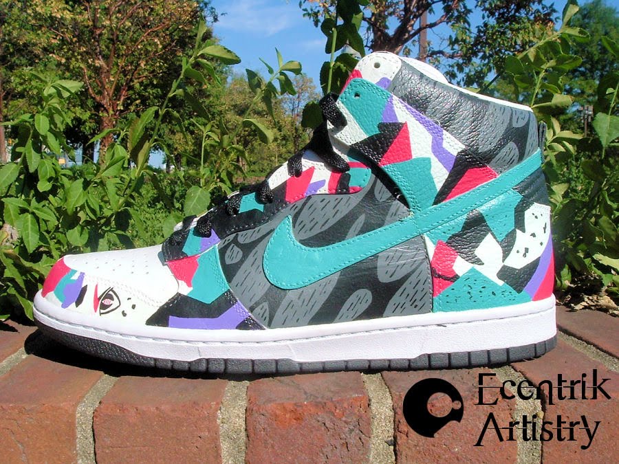 "1980-Something" Custom Dunk High (1-of-1)