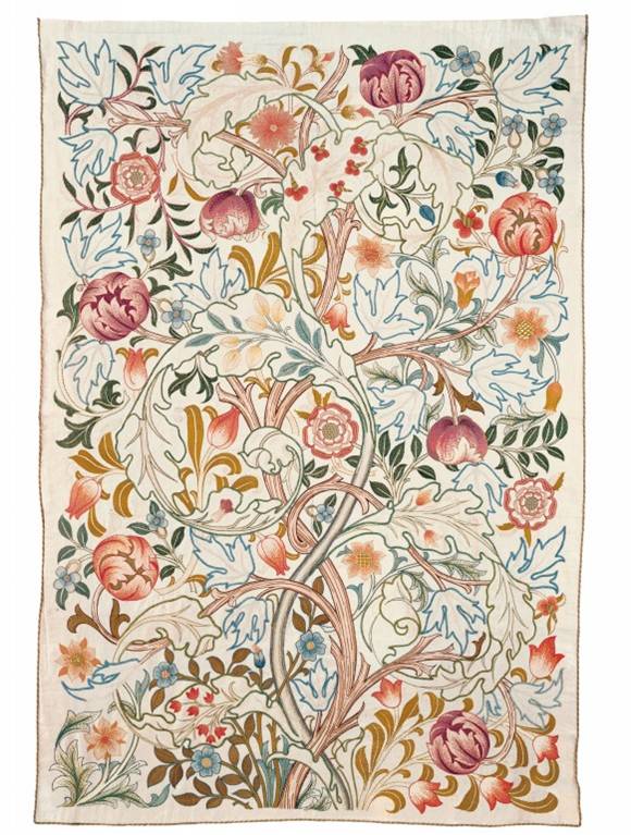 William Morris in Quilting: William Morris flowers