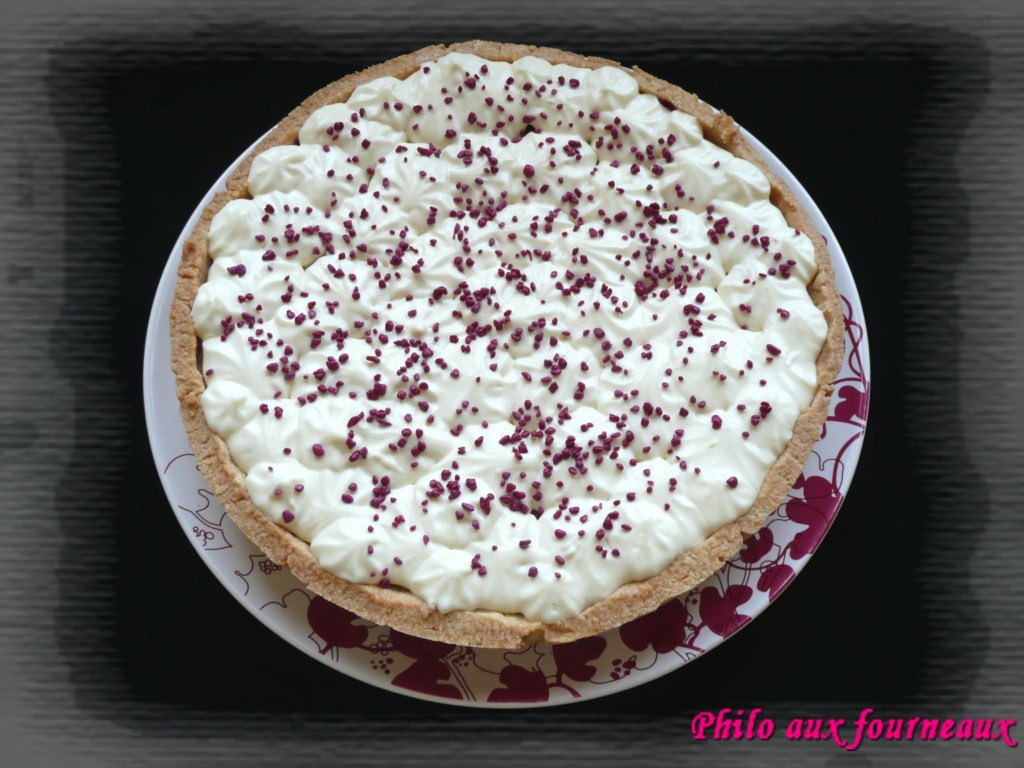 Philo aux fourneaux: Tarte aux fruits rouges & au chocolat blanc