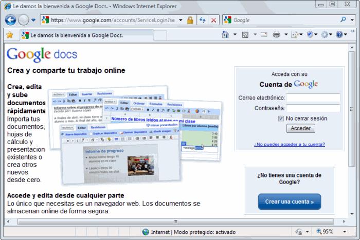 HERRAMIENTAS DE OFFICE: GOOGLE DOCS