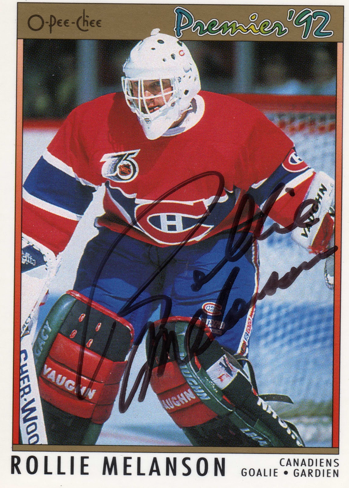 Michael's Hockey TTM: Rollie Melanson
