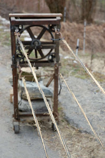 L'aventure, l'installation: Cordes