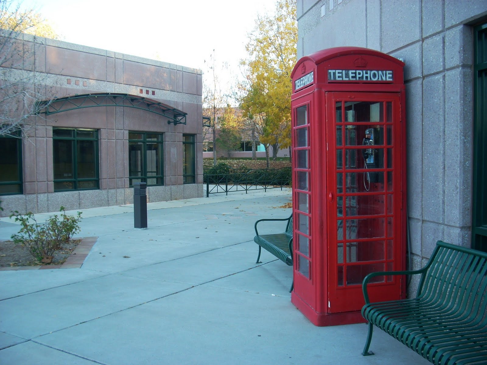 Albuquerque Photo Of The Week: English phone booths