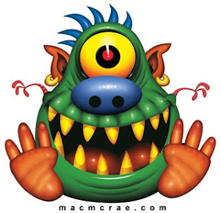 Learning to Enjoy the Rain: We are big green monsters from a different ...