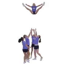 Opposite Ends of the Spectrum: The A,B,C's of Cheerleading Stunts