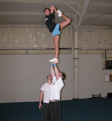 Opposite Ends of the Spectrum: The A,B,C's of Cheerleading Stunts
