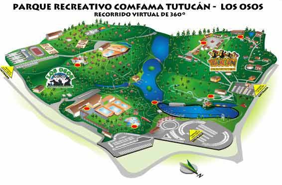BANCO DE ALTERNATIVAS: Parque recreativo COMFAMA TUTUCÁN - LOS OSOS