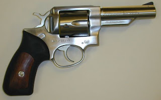 weapon World: Ruger GP-100 revolver, stainless steel model, caliber .38 ...