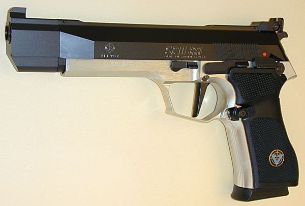weapon World: Vektor SP1 Sport pistol, with long barrel and adjustable ...