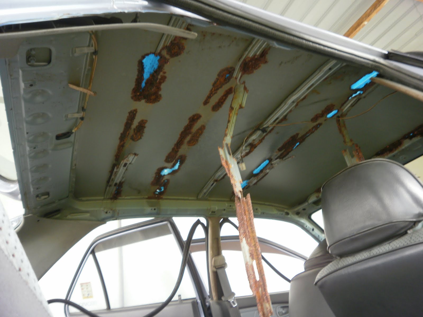 Bengkel sunroof: KULIT BUMBUNG/ROOF PANEL