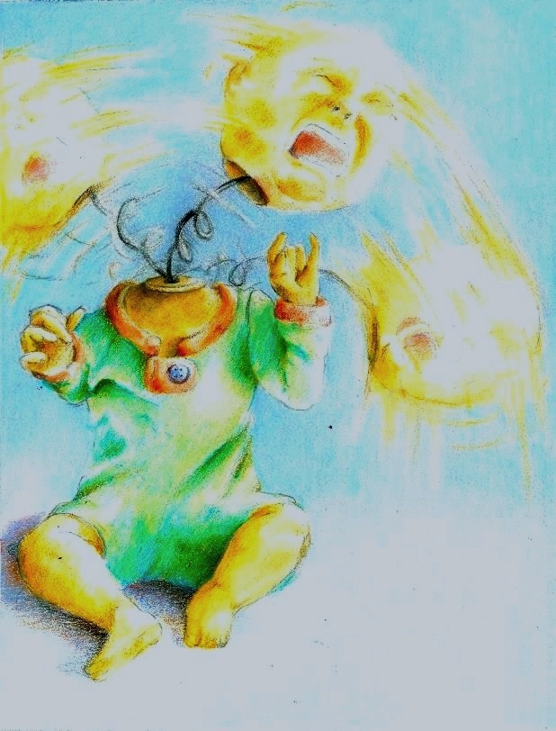 Chris Stacy Art: Shaken Baby Syndrome..... SBS