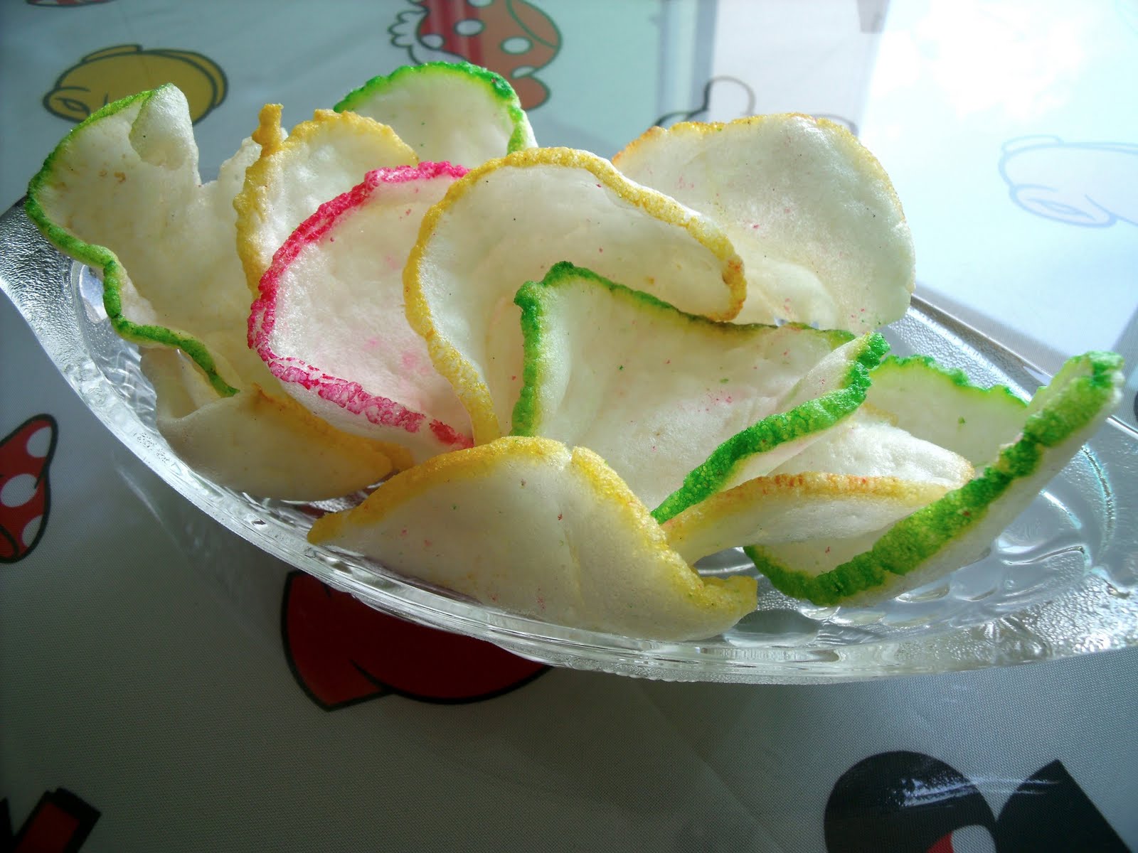 Tye Dyed Keropok ~ helianthus