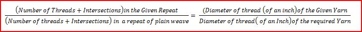 My Textile Notes: How to Calculate Maximum EPI and PPI for a Fabric ...