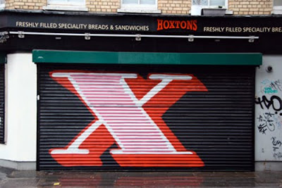 Graffiti Fonts Letters Alphabet " X