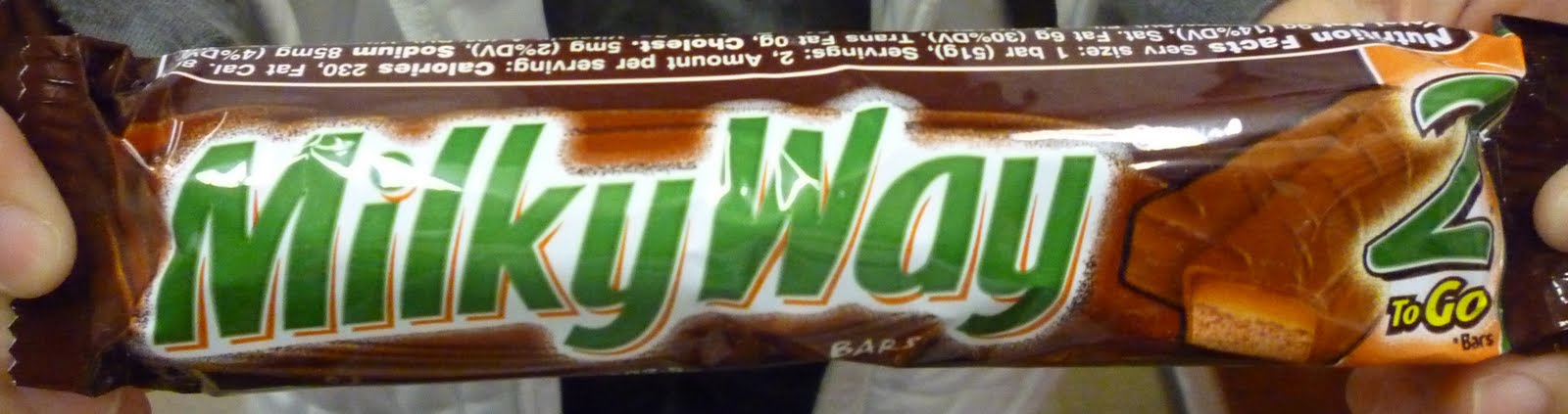 Chocolate Mystery: FINALLY! Mars, Incorporated — Milky Way Chocolate Bar