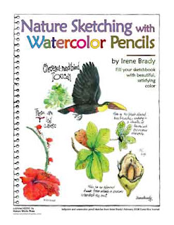 Nature Drawing and Journaling Trips : Watercolor Pencil Workbook is ready!