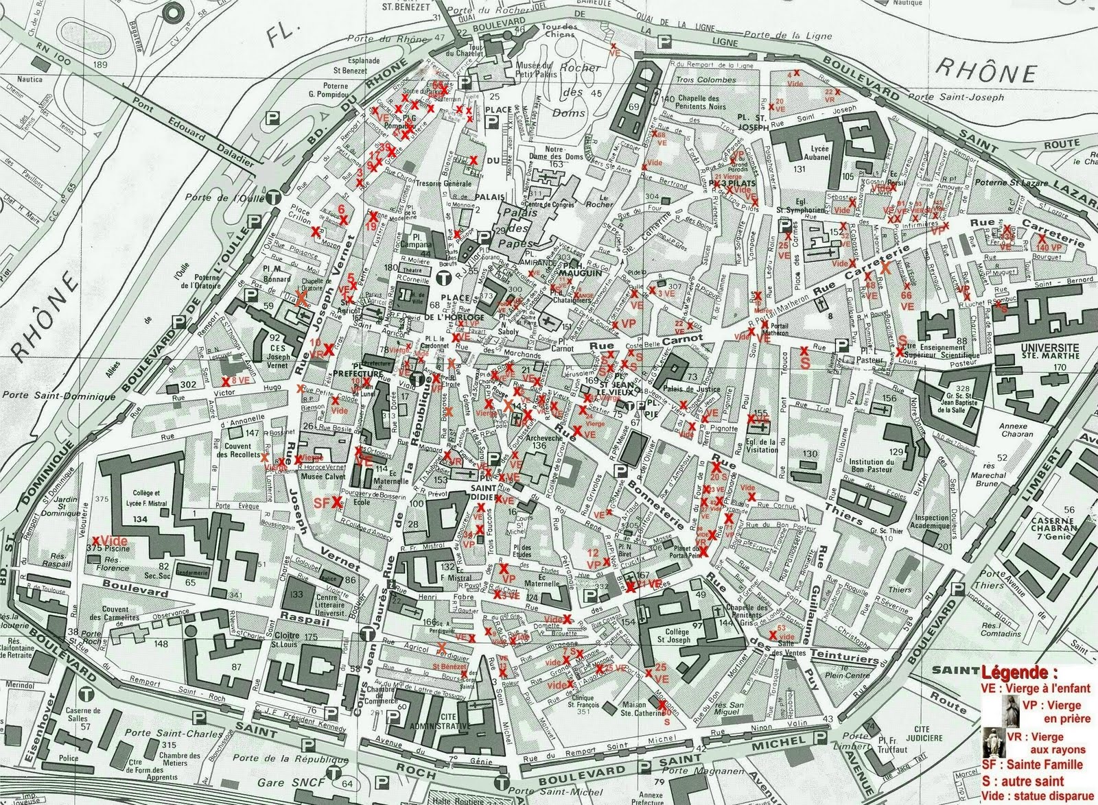 Impressions d'Avignon: Avignon : du nom des rues